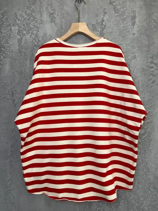 Футболка полоска Cotton 3497 :: Футболки