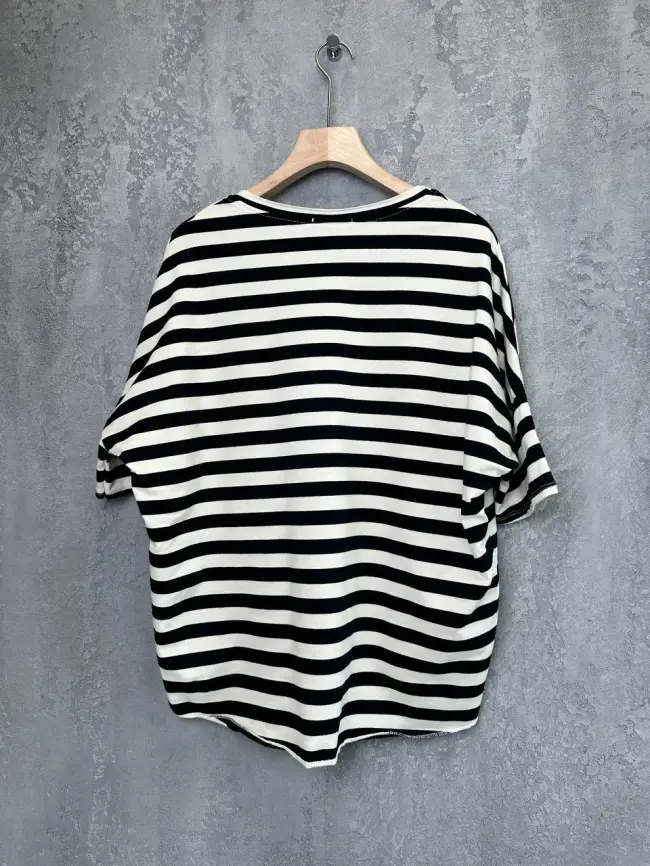 Футболка полоска Cotton 3497 :: Футболки